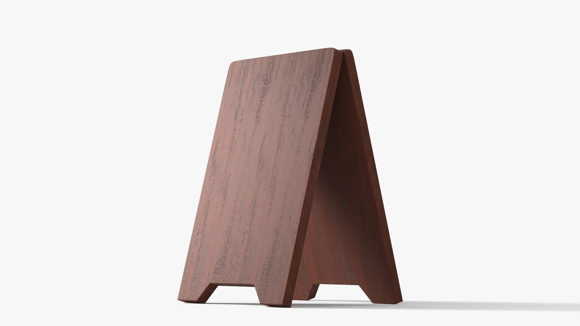 Wooden Standing Board III 3D Model - TurboSquid 2316715