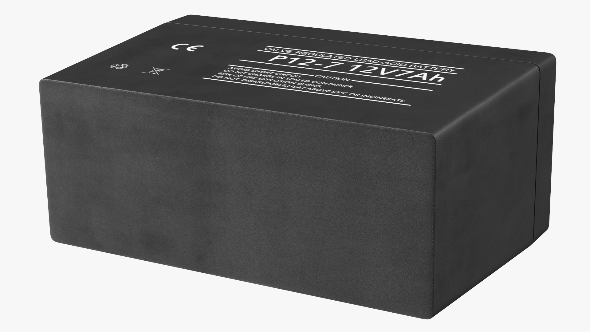 Sealed Lead Acid Battery 3D Model - TurboSquid 2238332