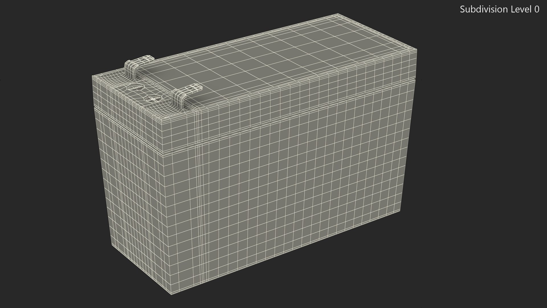 Sealed Lead Acid Battery 3D Model - TurboSquid 2238332