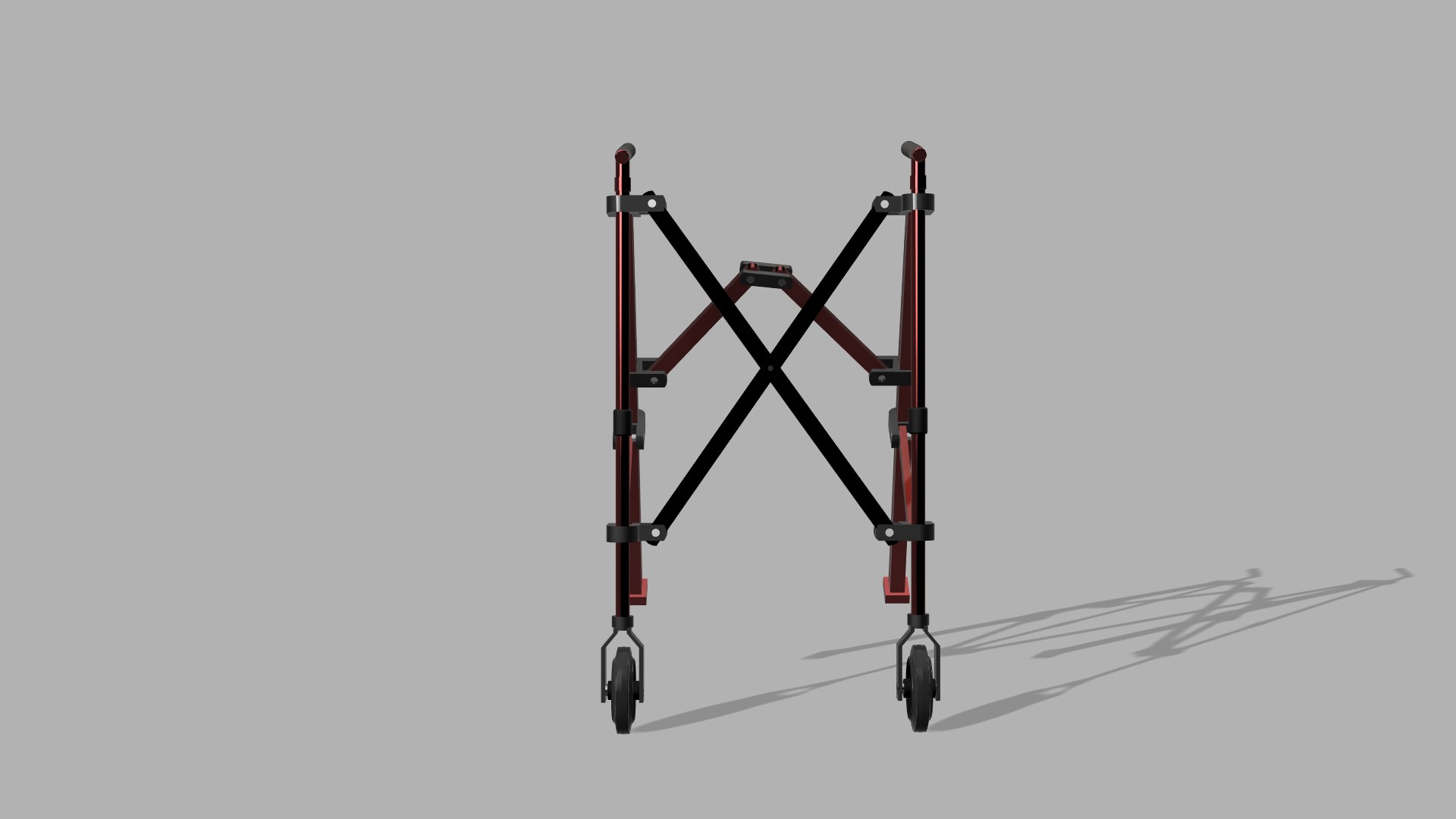 Walker with X-linkage 3D model - TurboSquid 1925296
