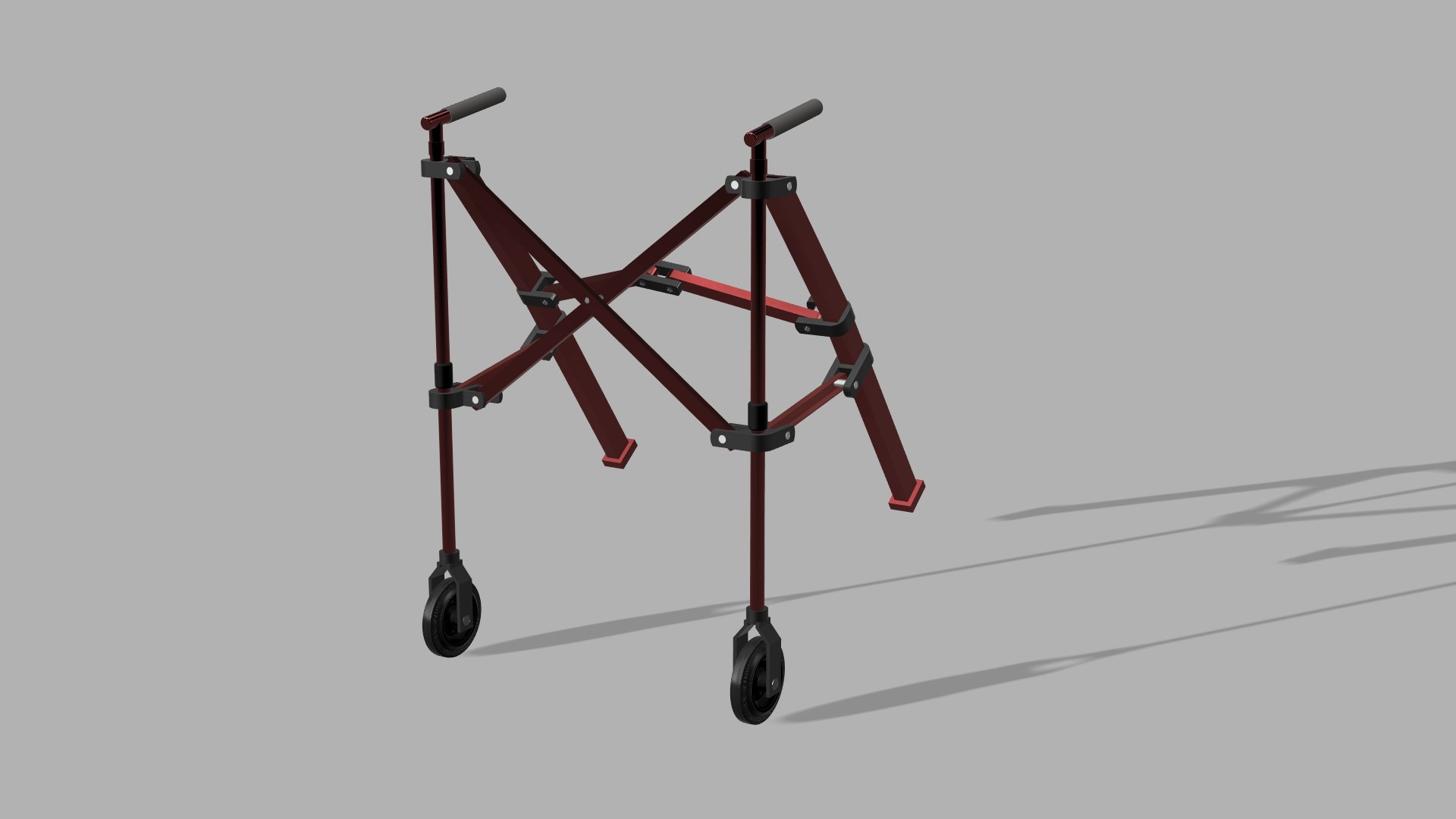 Walker with X-linkage 3D model - TurboSquid 1925296