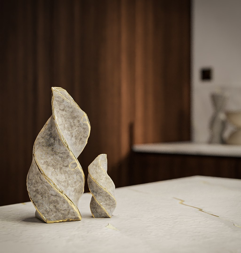 Shell Vase 3D Model - TurboSquid 1642731