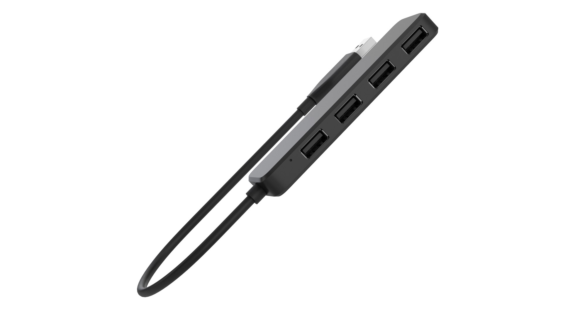 USB Hub 3D Model - TurboSquid 2035205