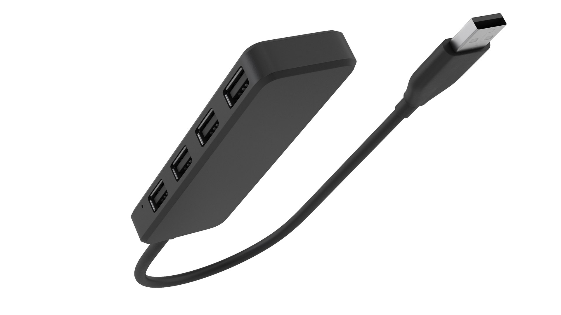 USB Hub 3D Model - TurboSquid 2035205