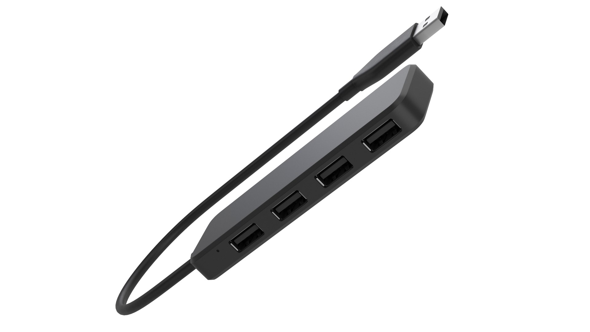 USB Hub 3D Model - TurboSquid 2035205