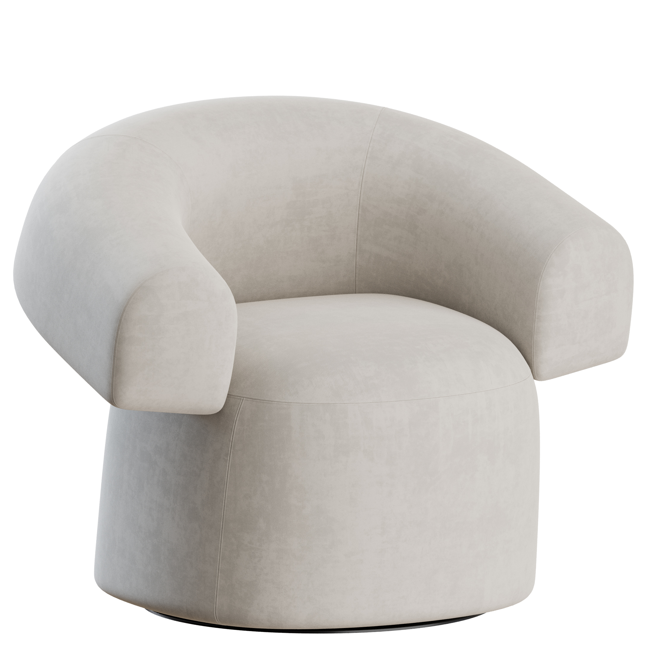 Moroso ruff chair 3D - TurboSquid 1692649