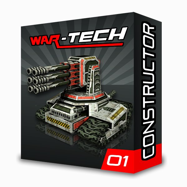 modelo 3d Multinivel modular: Torretas-Mechs-Robots - TurboSquid 865966