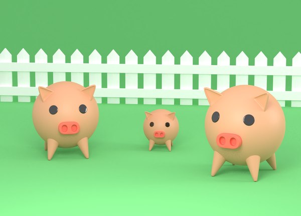 Pig Unity Models for Download | TurboSquid