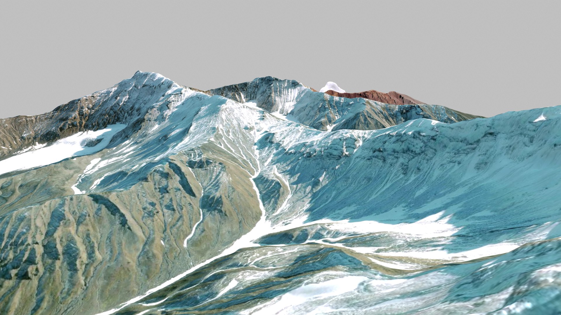 Volcano Tumrok Kamchatka 3D - TurboSquid 2099780