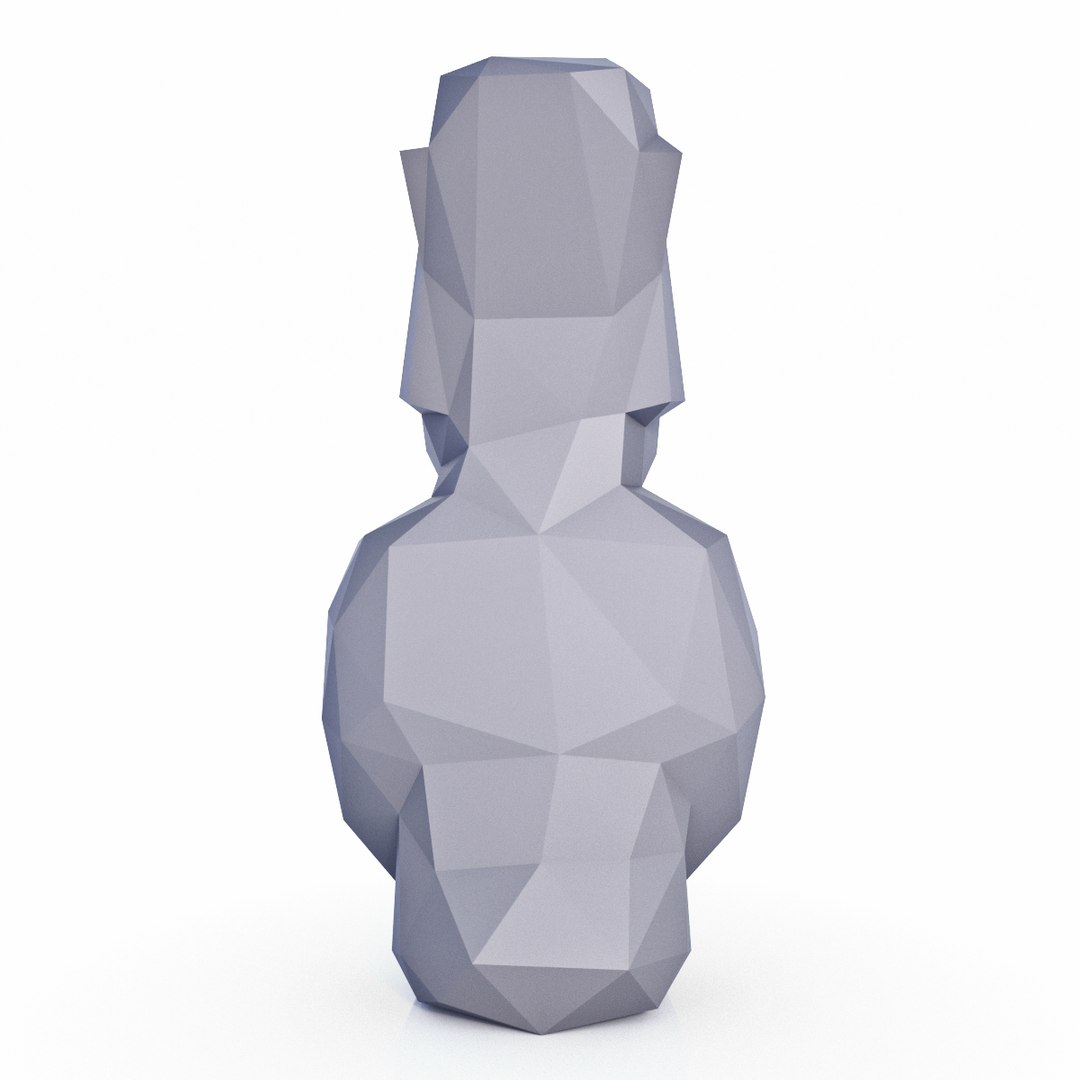 Moai 3D Model - TurboSquid 1295891