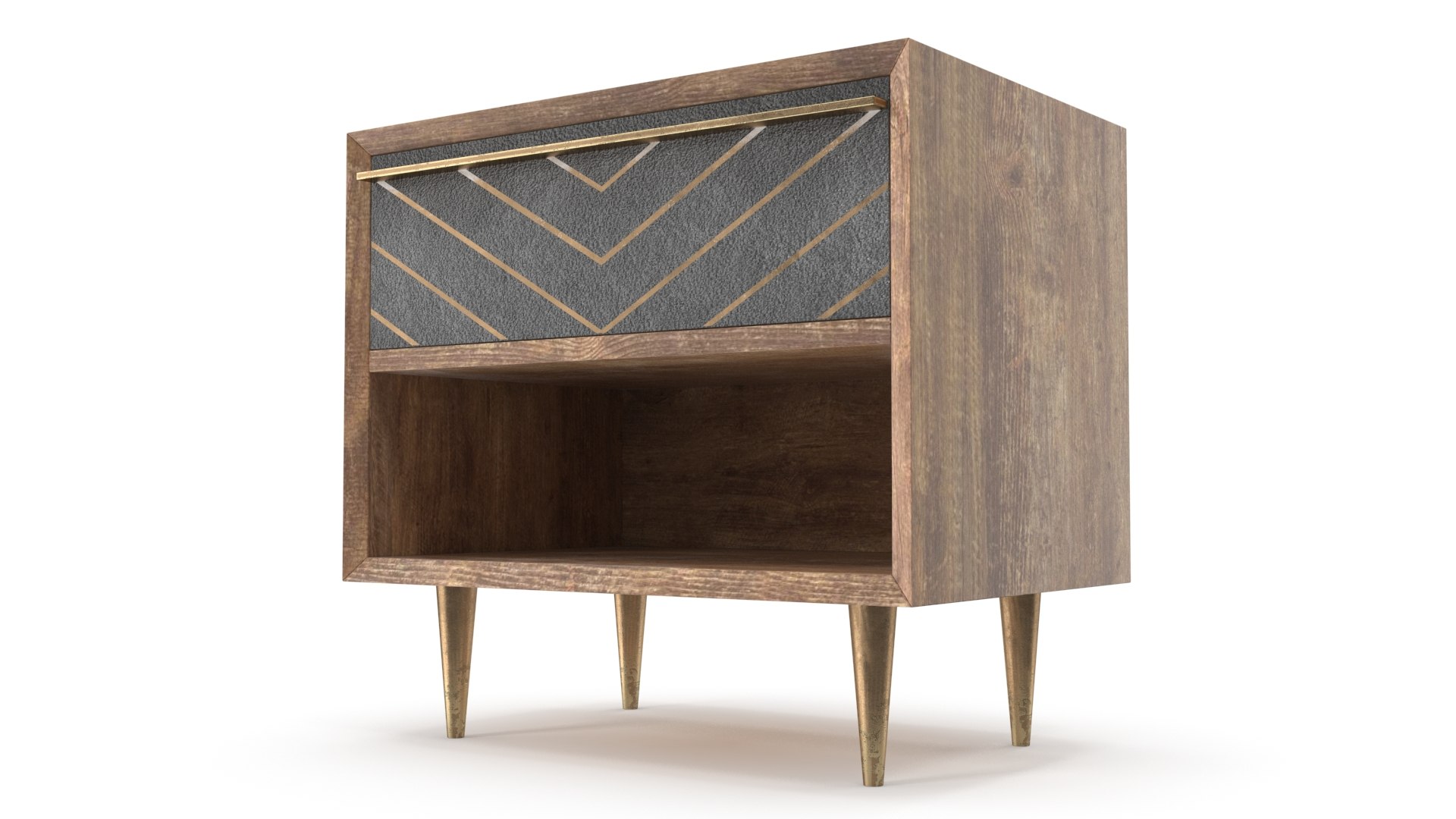 3D Model Toshi Bedside Table - TurboSquid 2314528