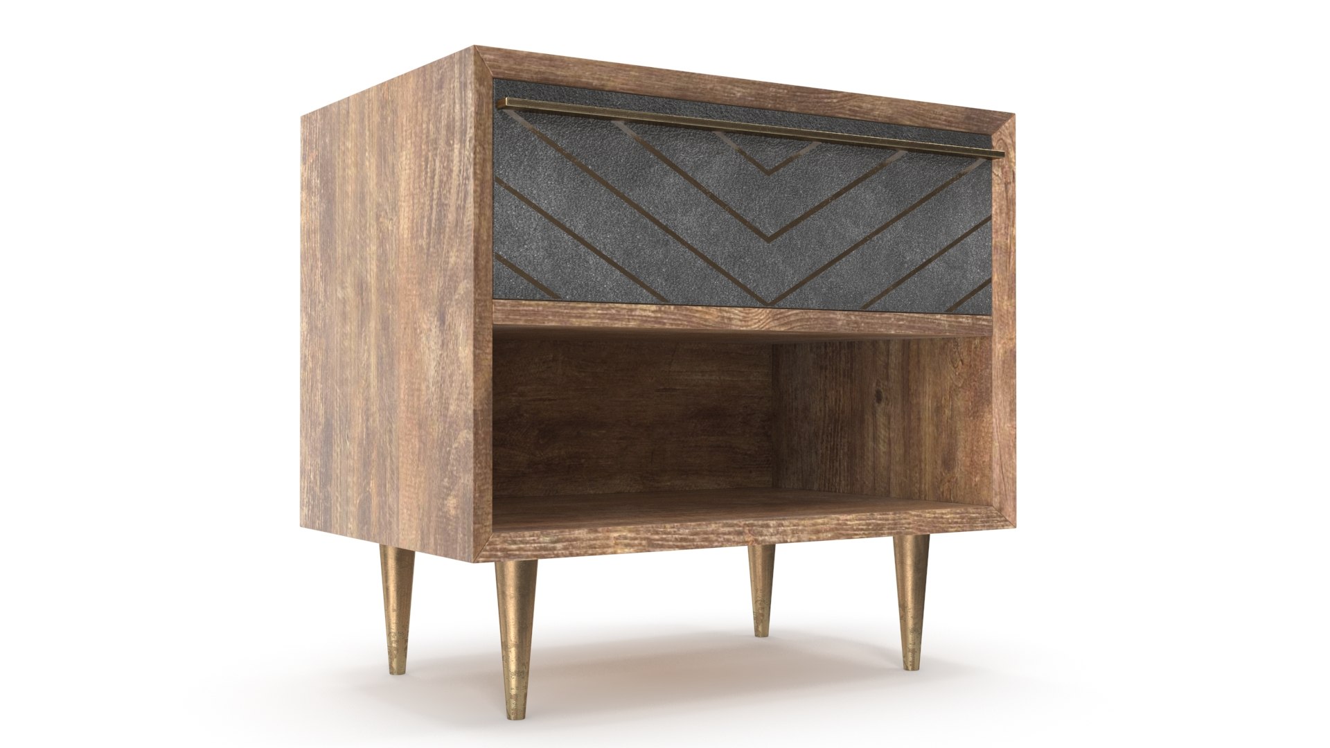 3D Model Toshi Bedside Table - TurboSquid 2314528