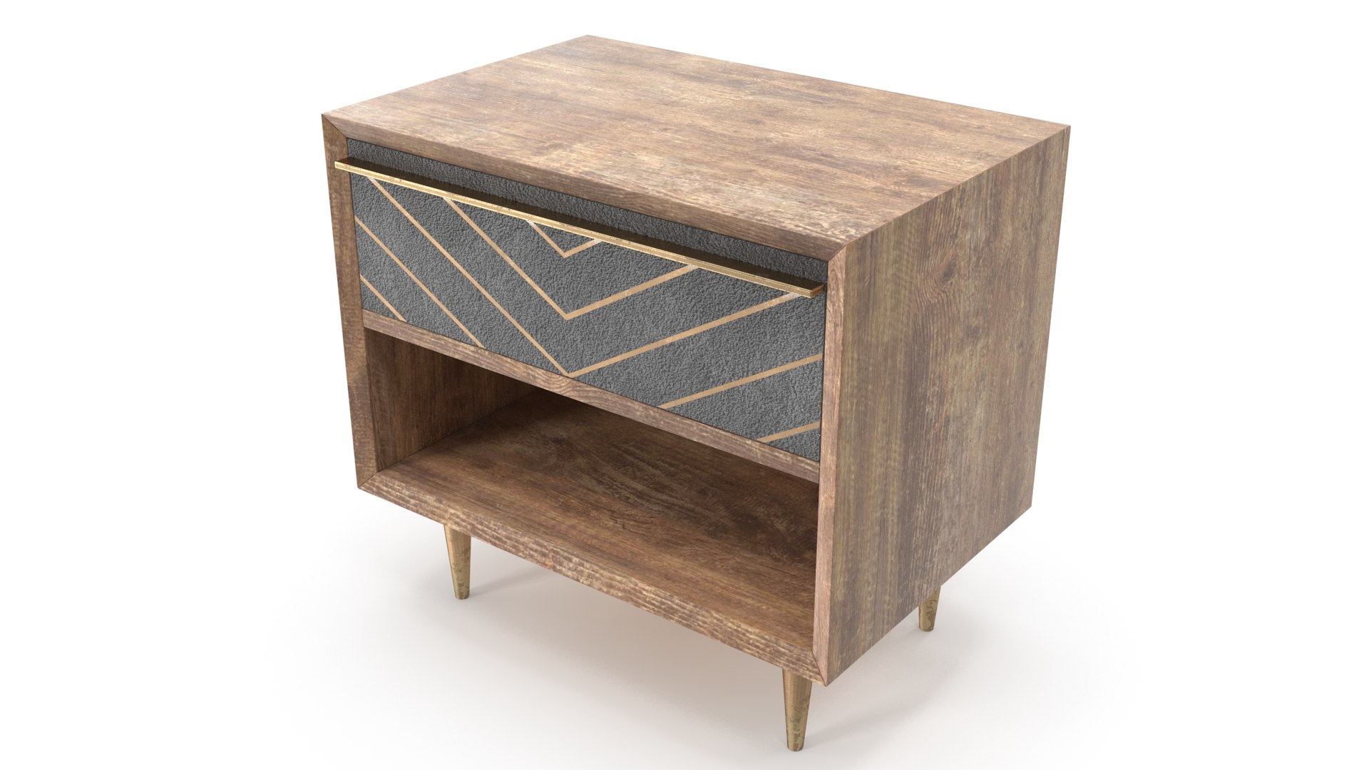 3D Model Toshi Bedside Table - TurboSquid 2314528