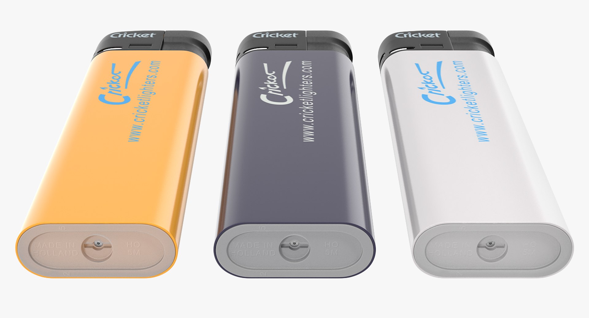 3D Cricket Lighters Set Design Model - TurboSquid 1171275
