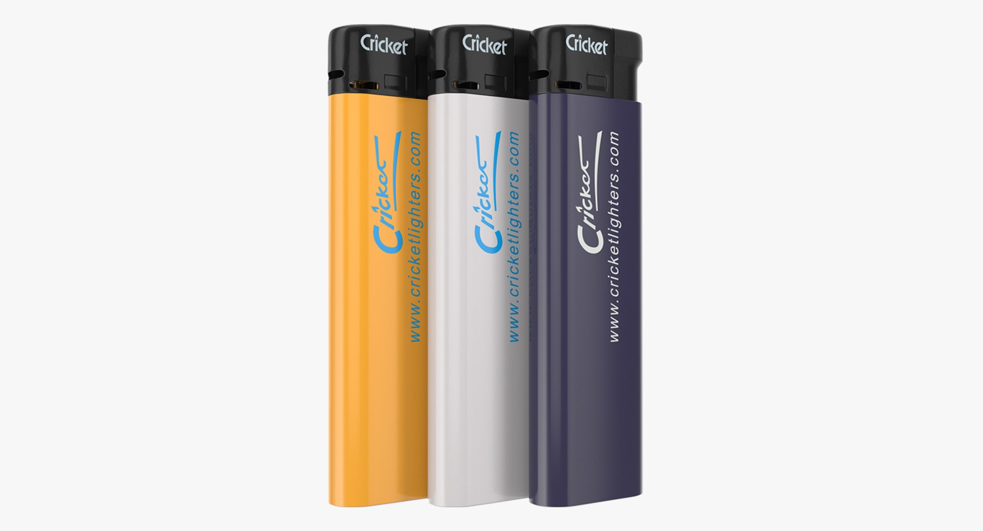 3D Cricket Lighters Set Design Model - TurboSquid 1171275