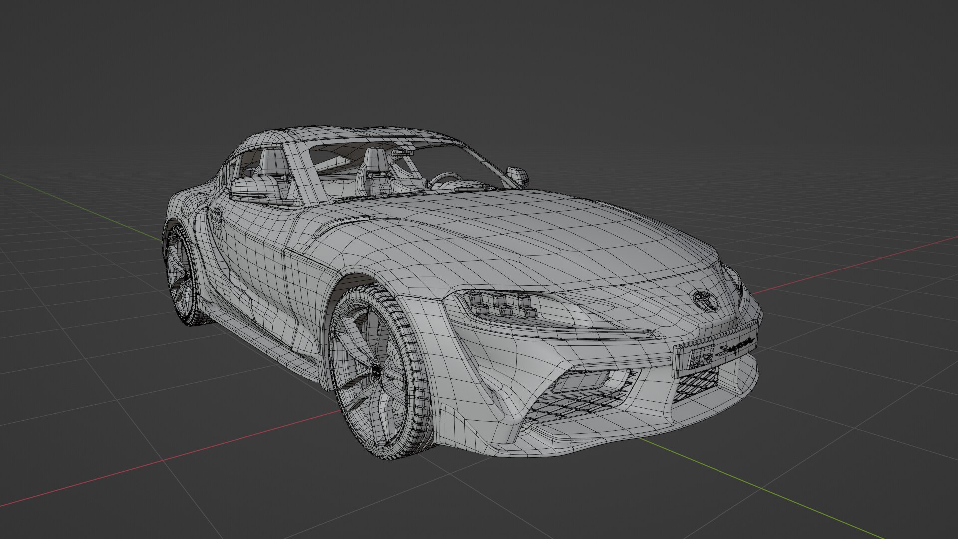 3D TOYOTA SUPRA 2022 - TurboSquid 2318881