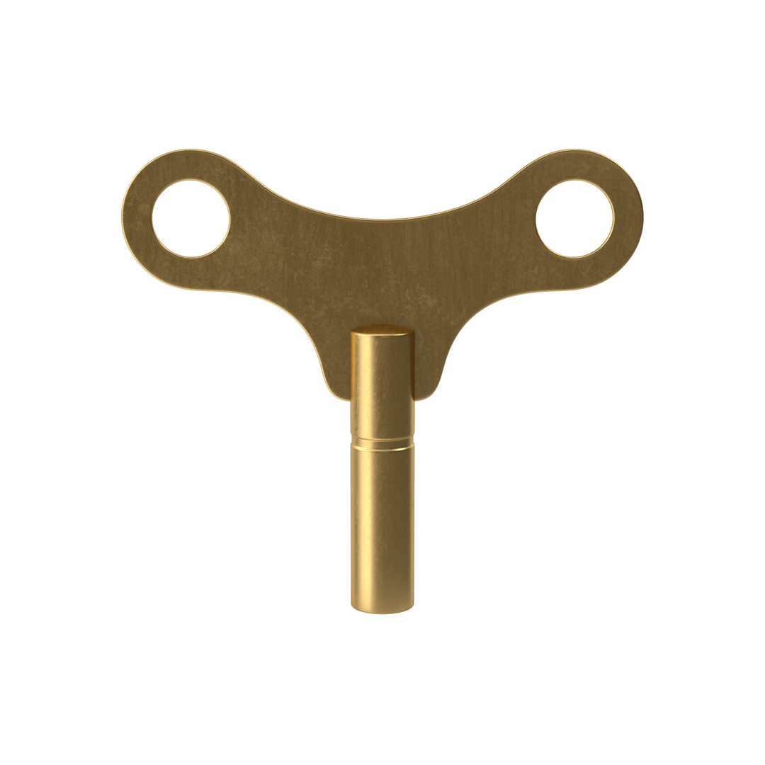 Gold Winding Keys 3D Model - TurboSquid 2057194