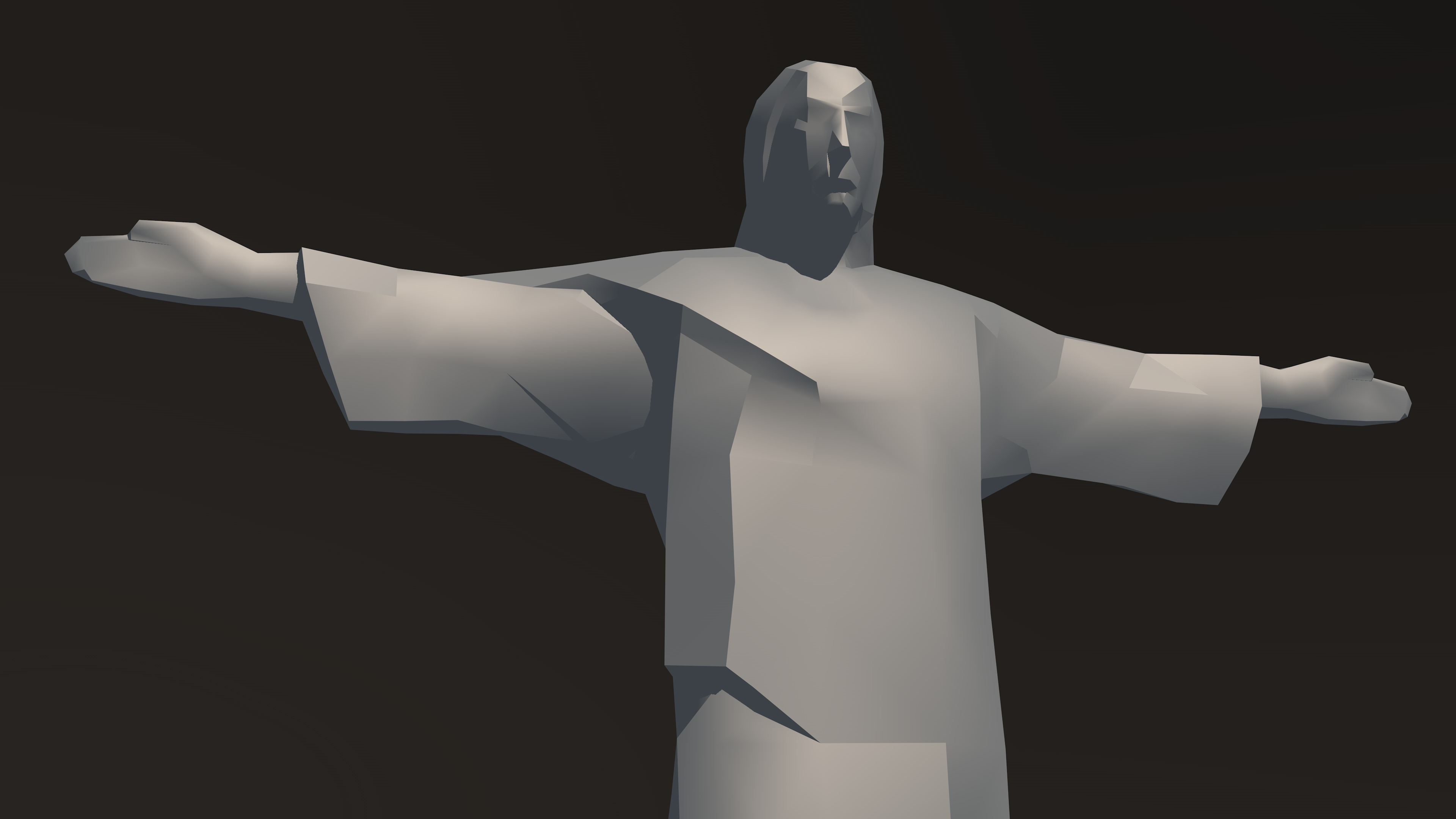 Christ the Redeemer Rio Statue Low Poly model - TurboSquid 2004567