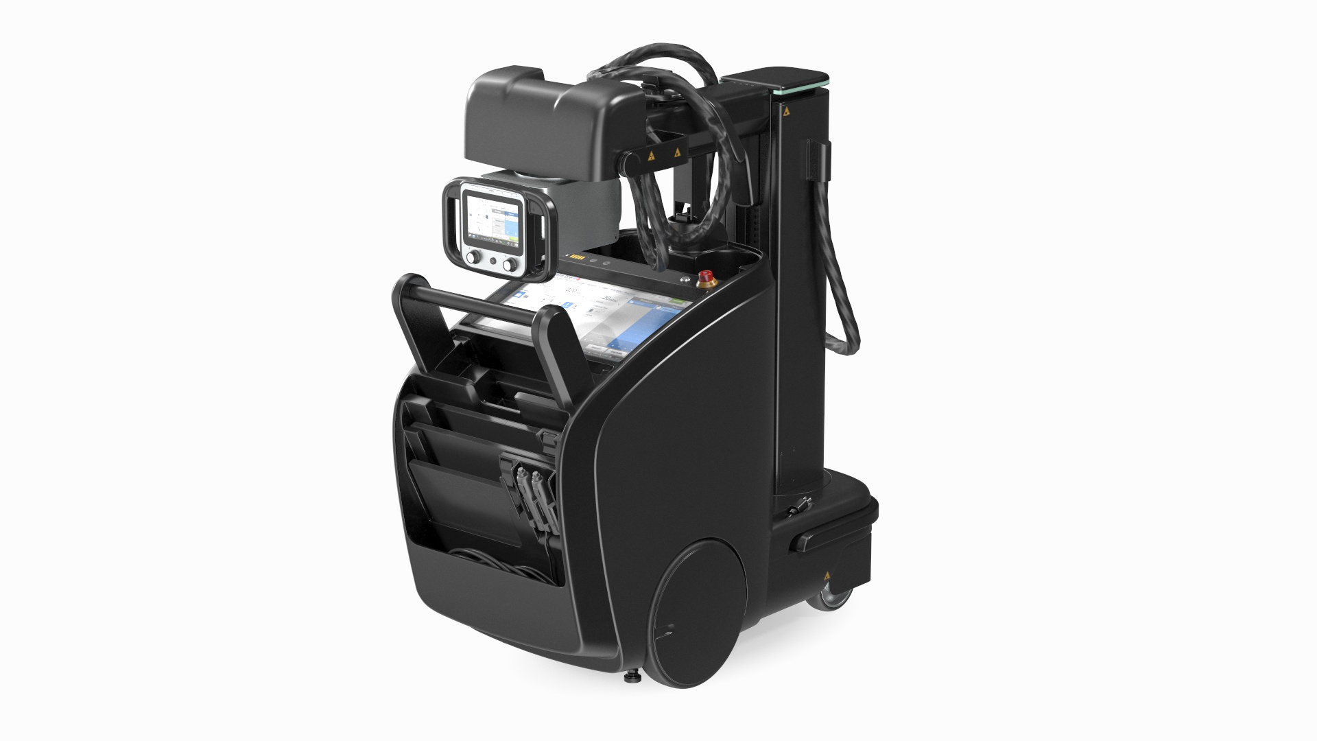 Mobile X-ray Machine Black Model - TurboSquid 2180122