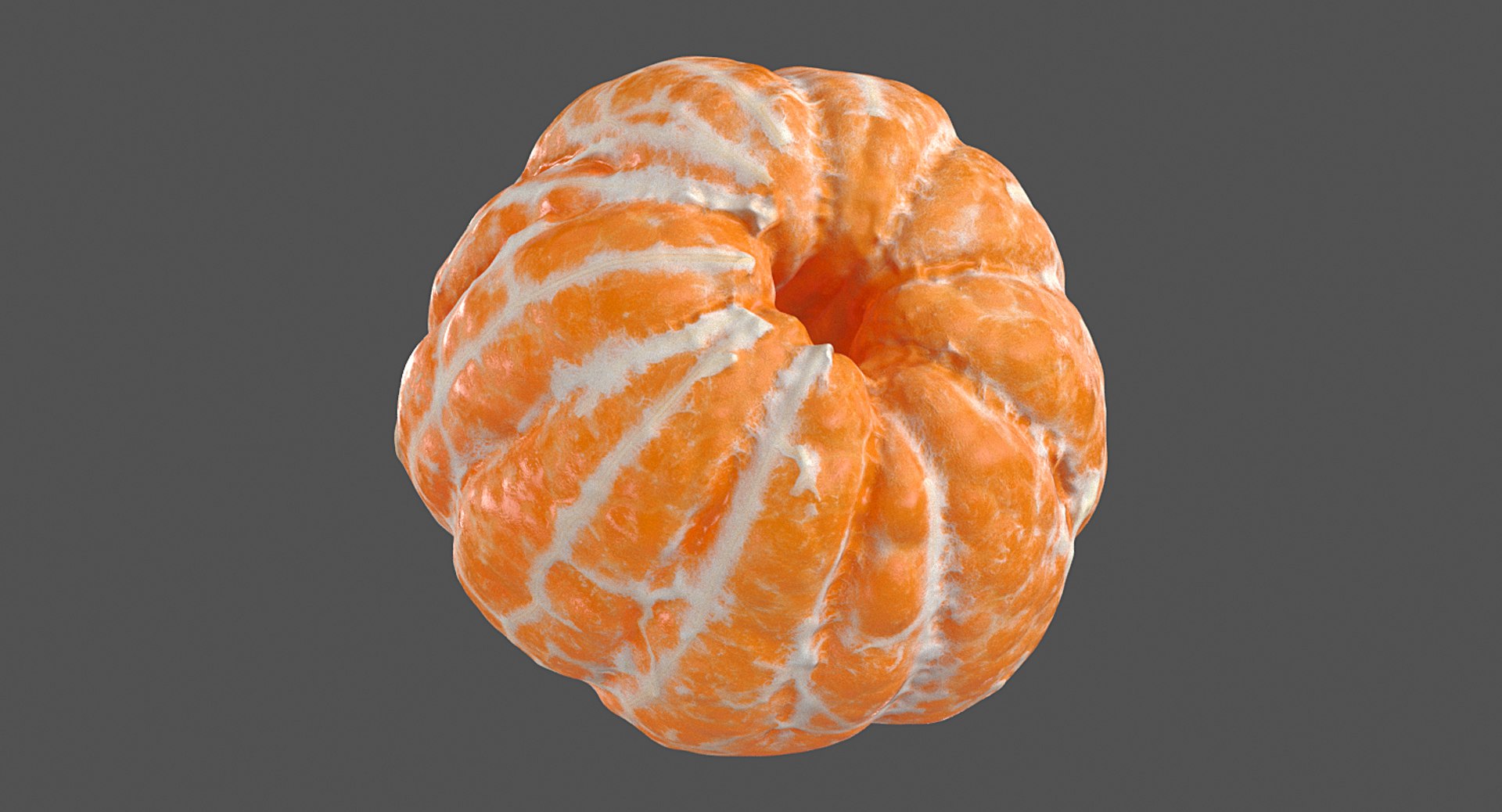 Realistic Peeled Mandarin Model - TurboSquid 1362069