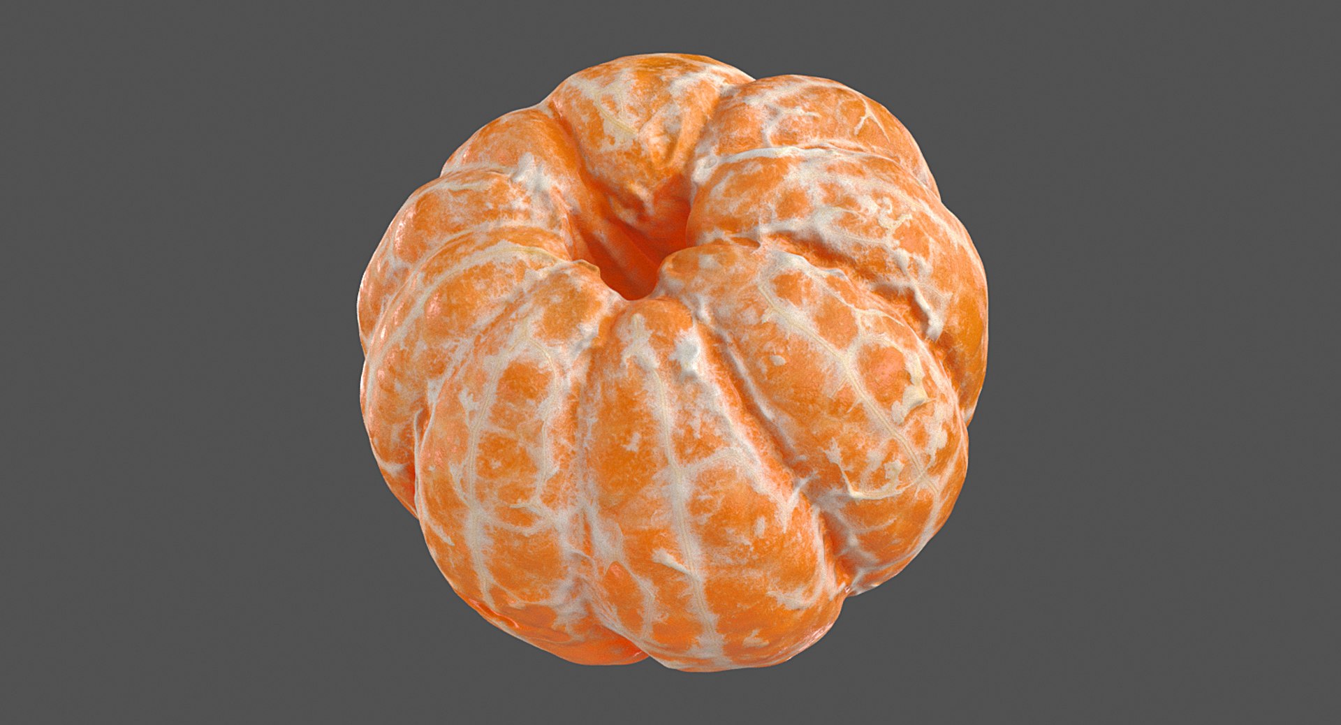 Realistic Peeled Mandarin Model - TurboSquid 1362069