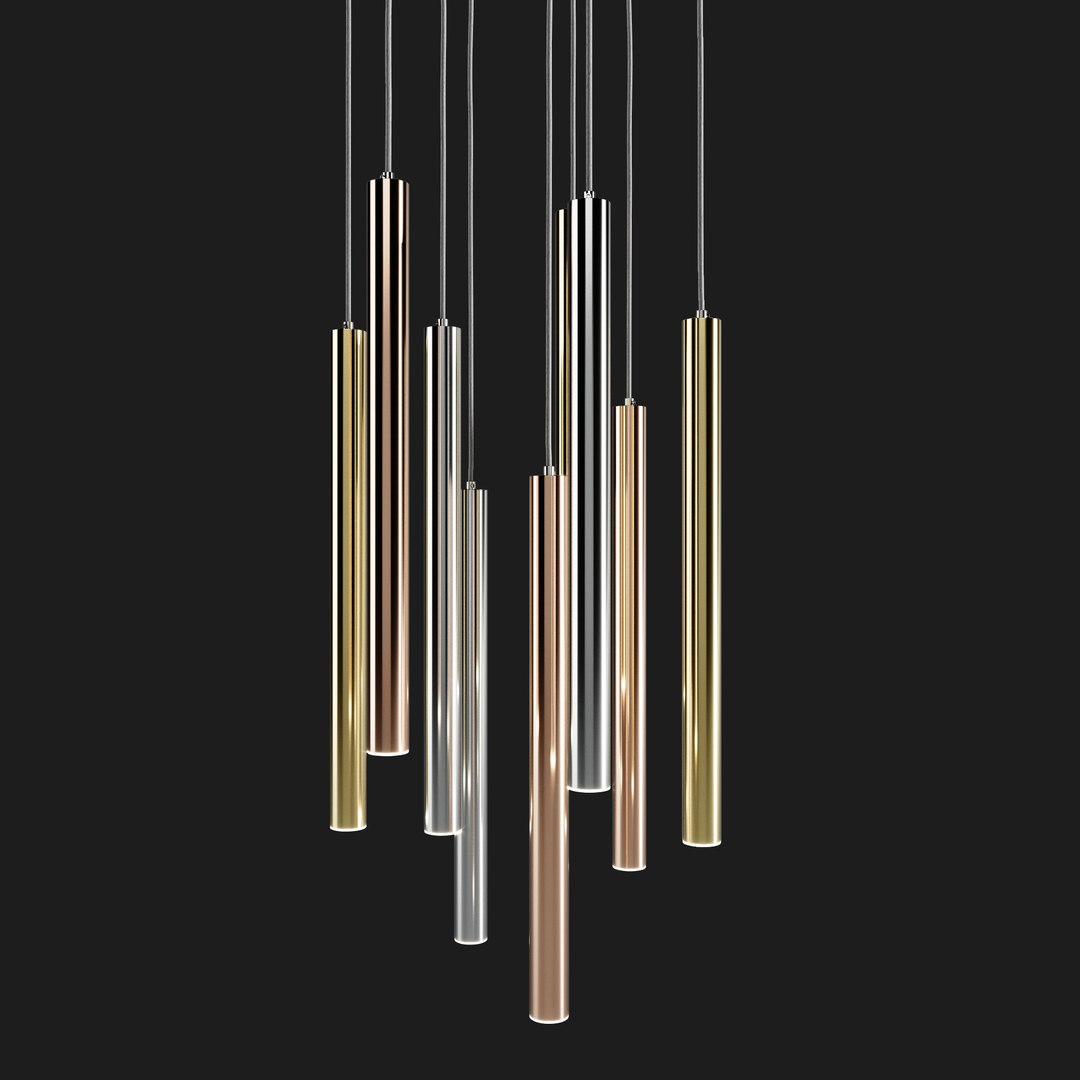 3D Pendant Lamp Zuma Line Loya P0461-09C-B5SC - TurboSquid 1726598