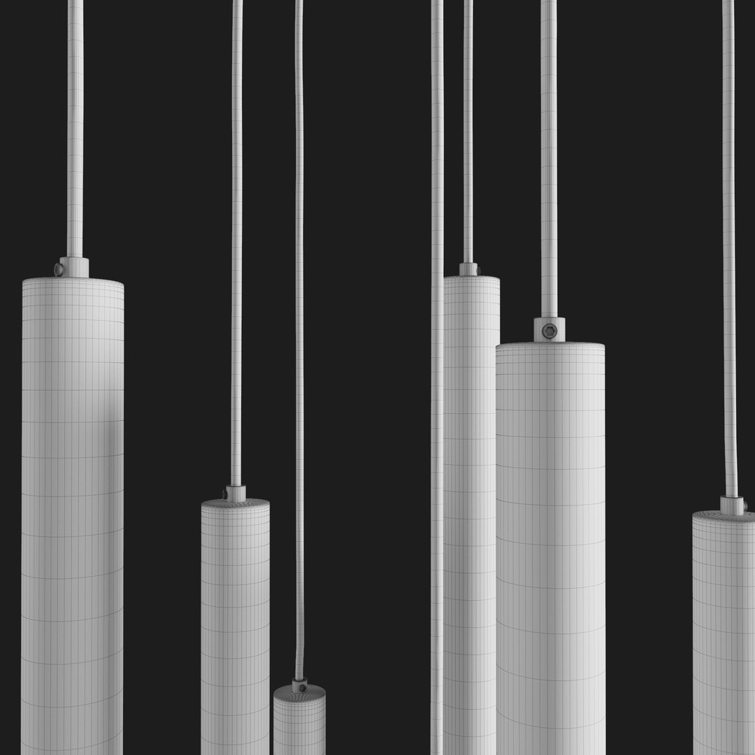 3D Pendant lamp Zuma Line Loya P0461-09C-B5SC - TurboSquid 1726598