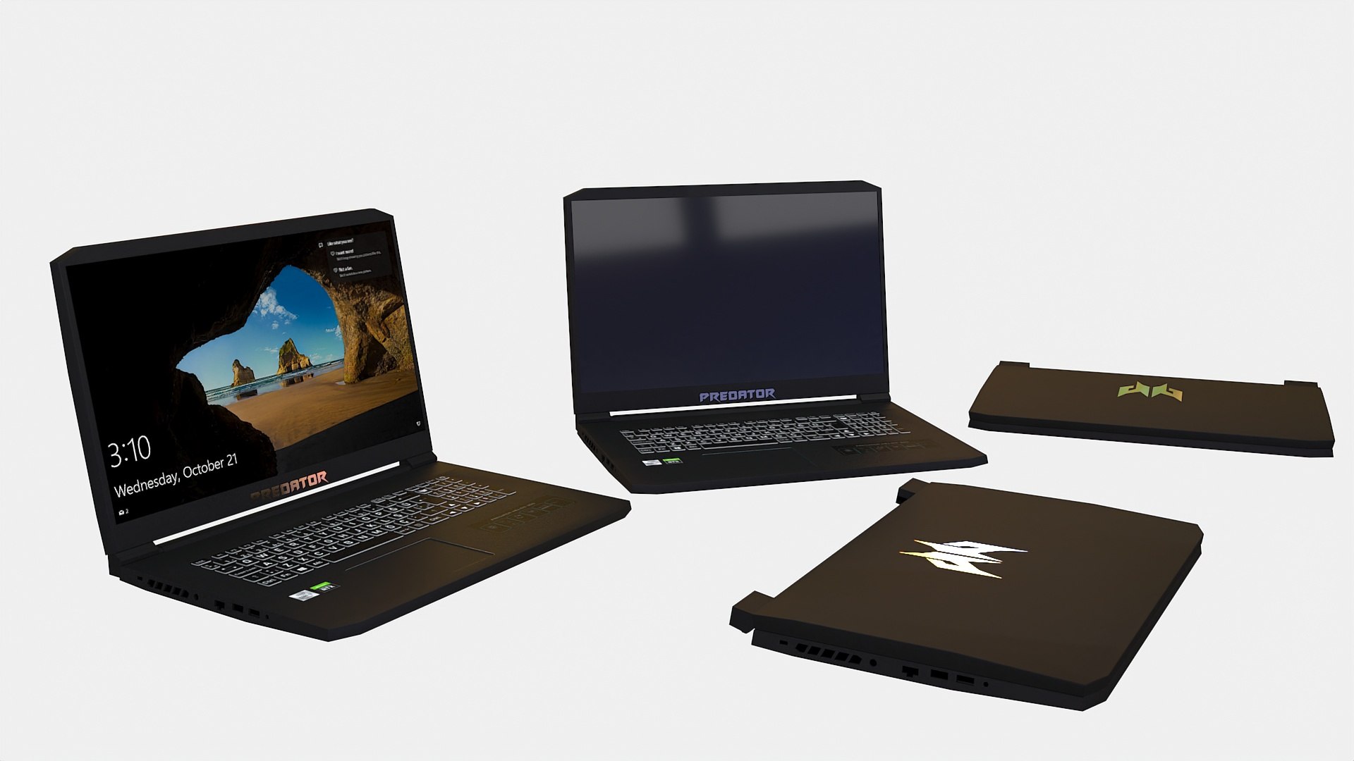 Notebook 3D Model - TurboSquid 2083309