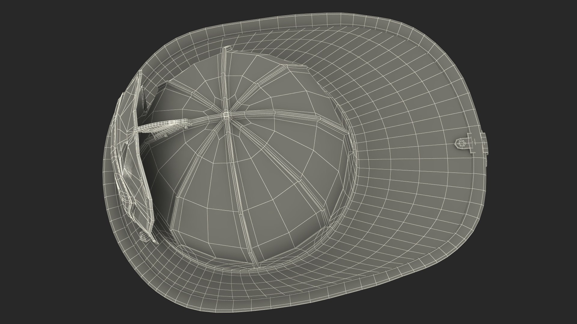 3D Model Firefighter Helmet With Number 343 - TurboSquid 2267780