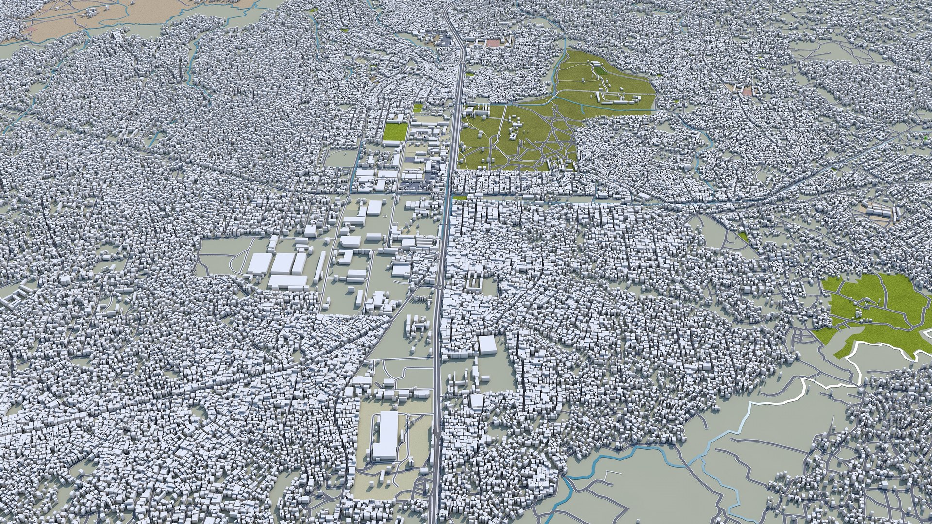 3D model city area building - TurboSquid 1608910