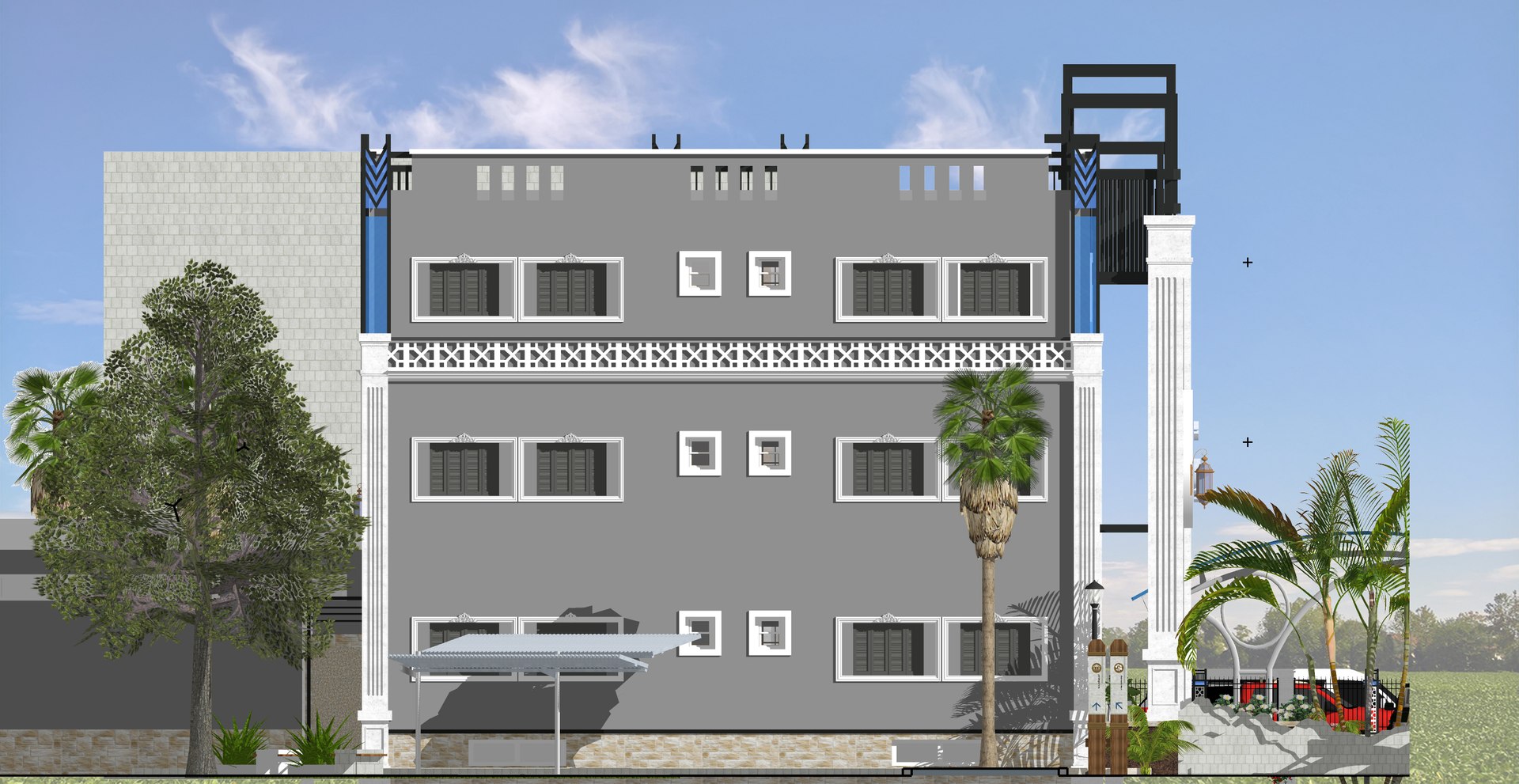 3D Administration Buildings - TurboSquid 2083552