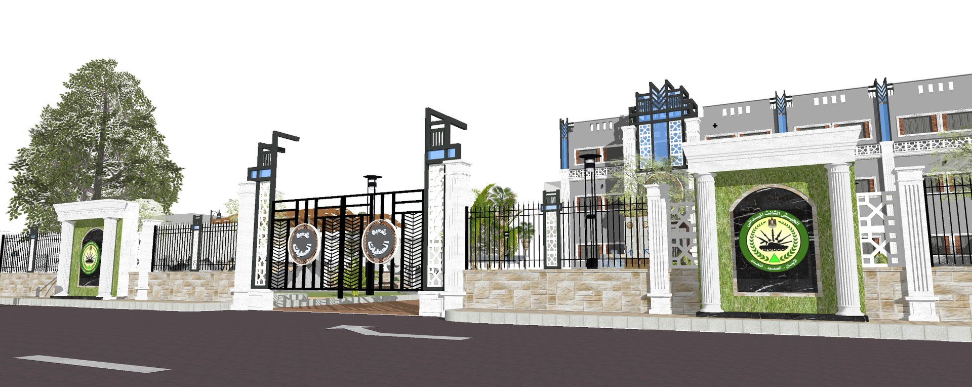 3D Administration Buildings - TurboSquid 2083552