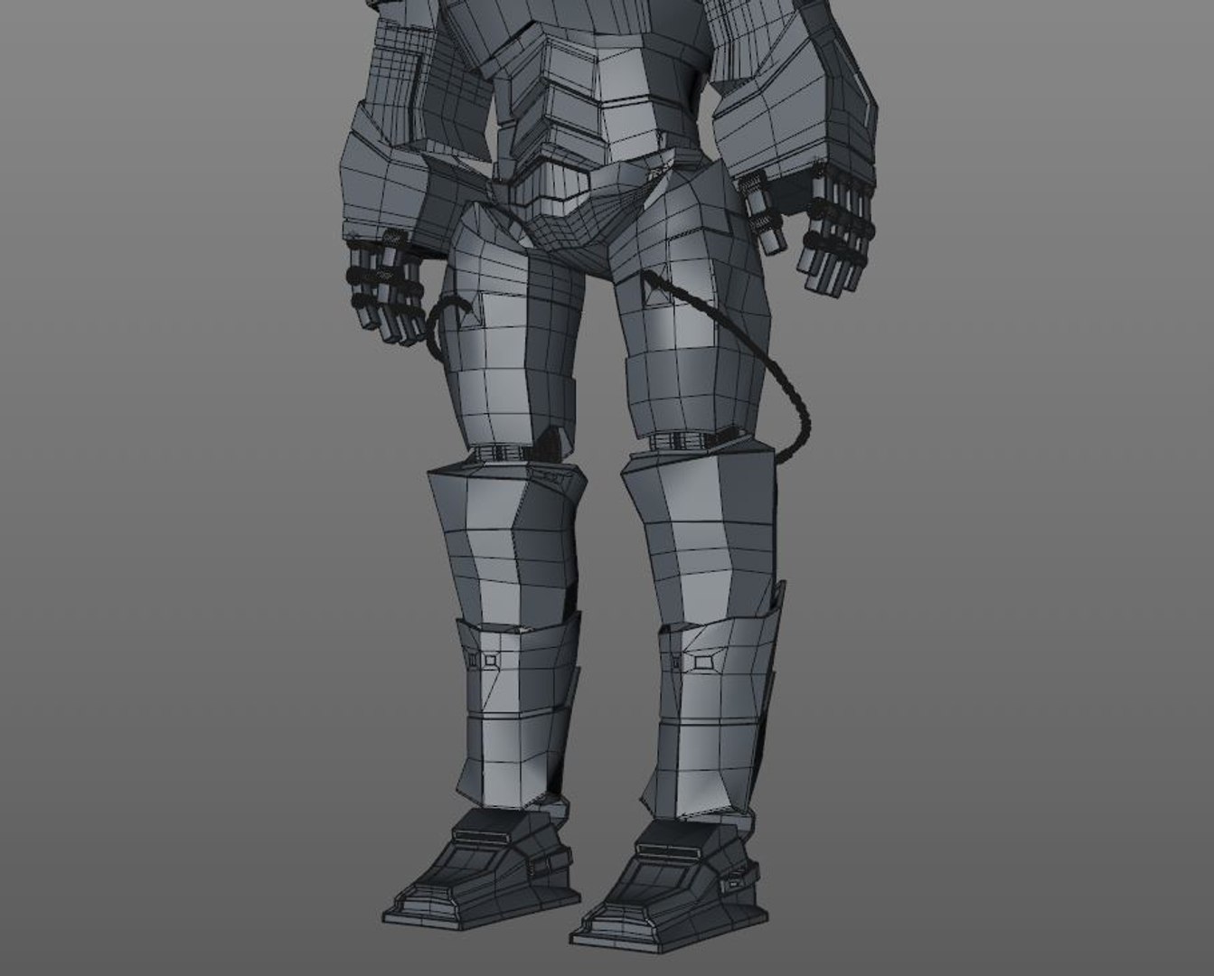 Cyborg Bust Scifi Robot Character 3D - TurboSquid 1470916