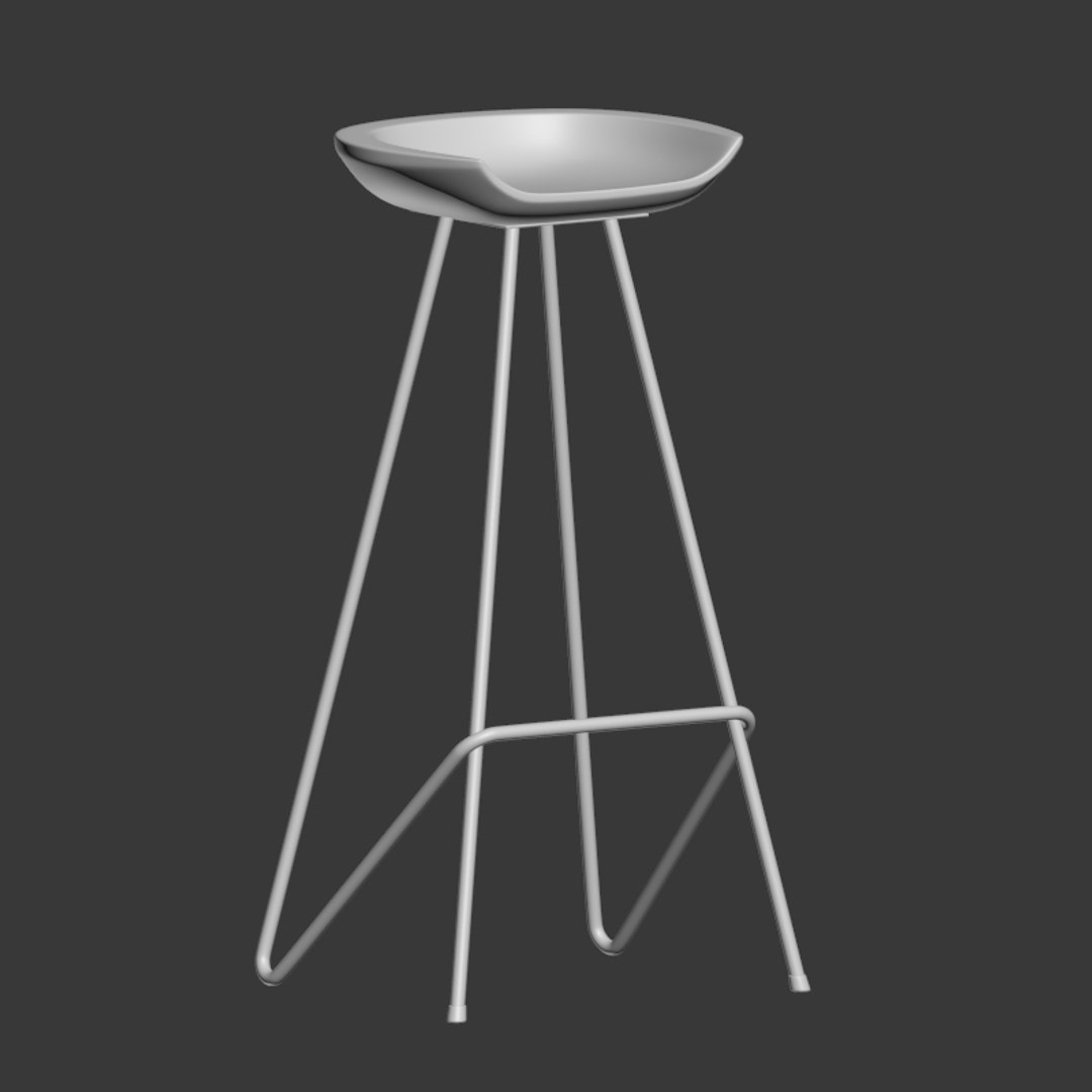 Perch Stool Anthropologie 3D Model - TurboSquid 1540087