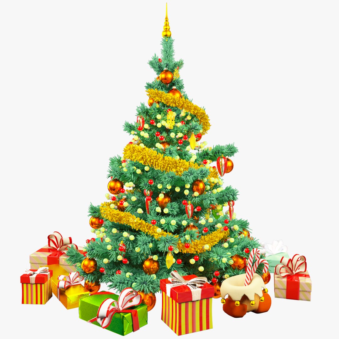 3d Christmas V3 Tree