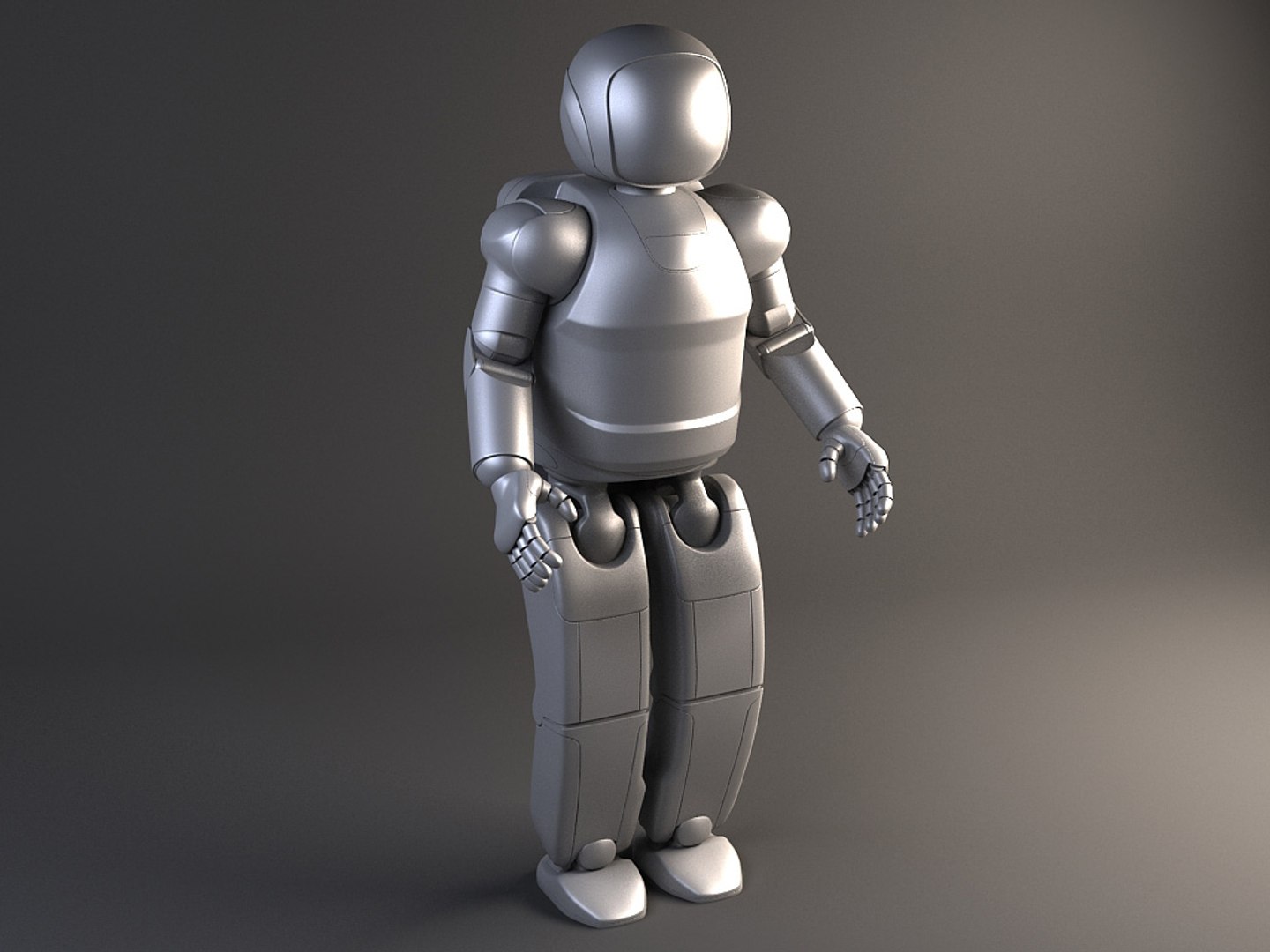 Honda Asimo Robot 3d Model
