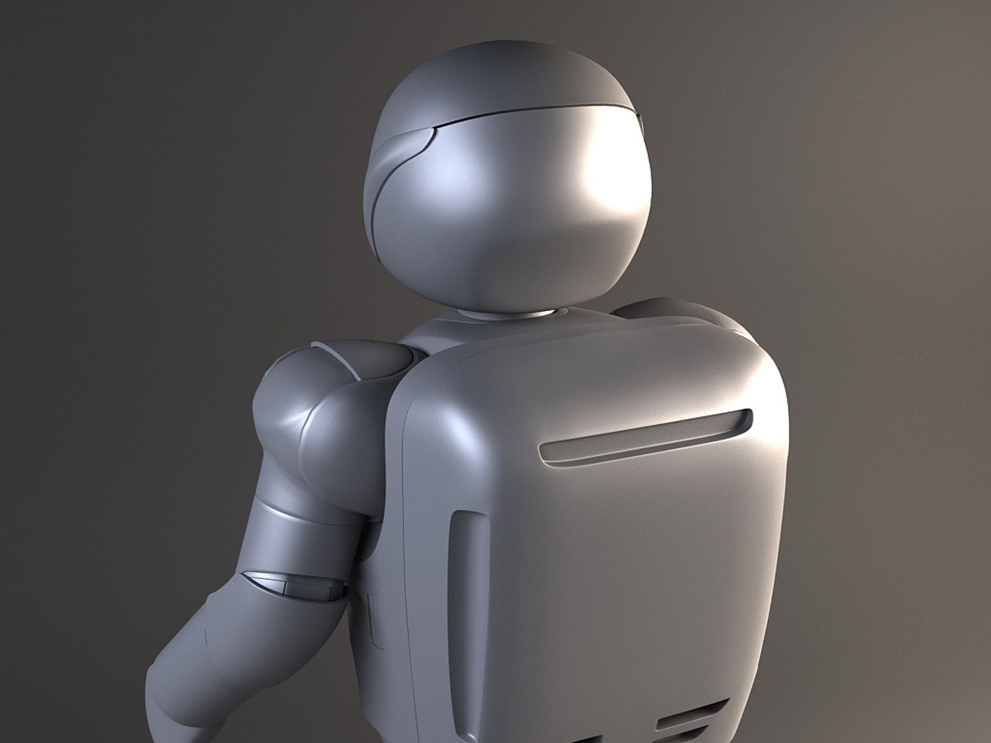 Honda Asimo Robot 3d Model