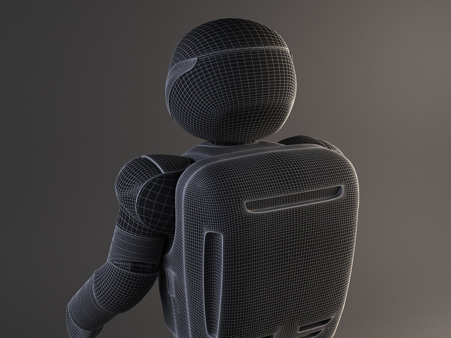 Honda Asimo Robot 3d Model