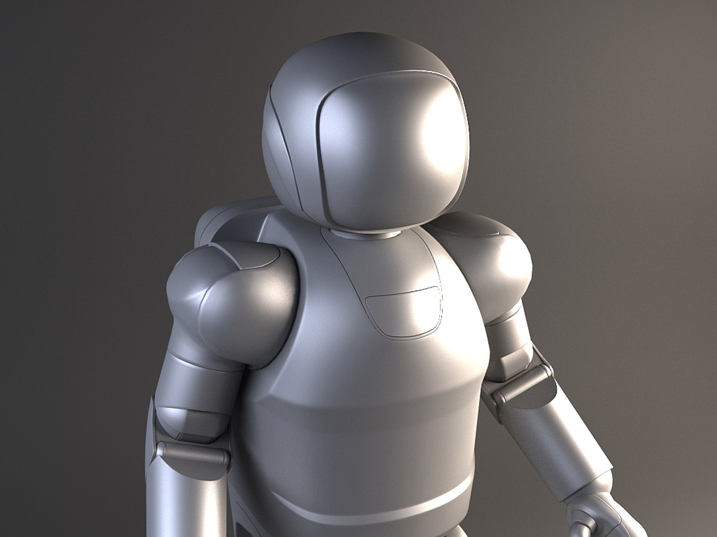 Honda Asimo Robot 3d Model