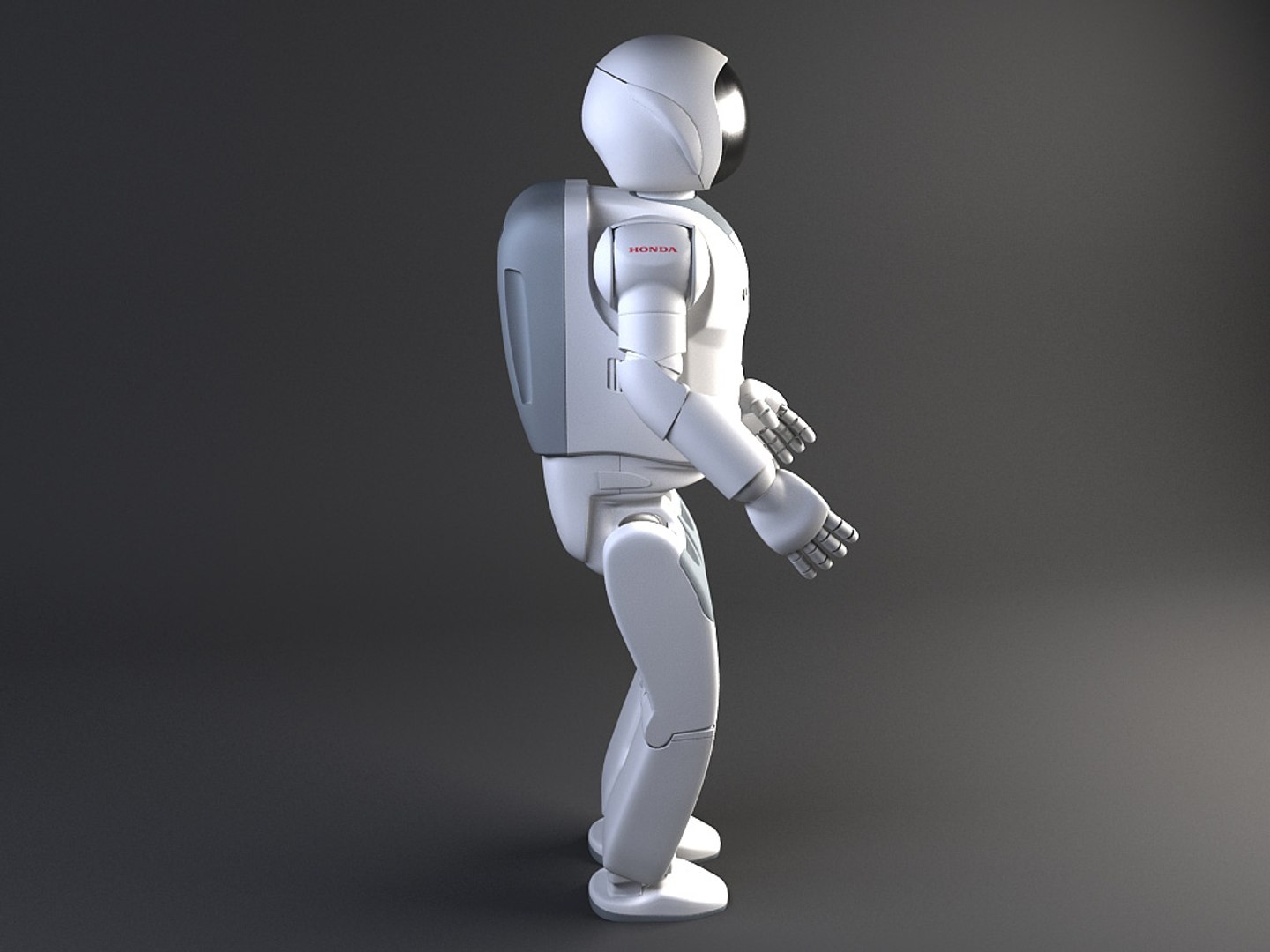 Honda Asimo Robot 3d Model