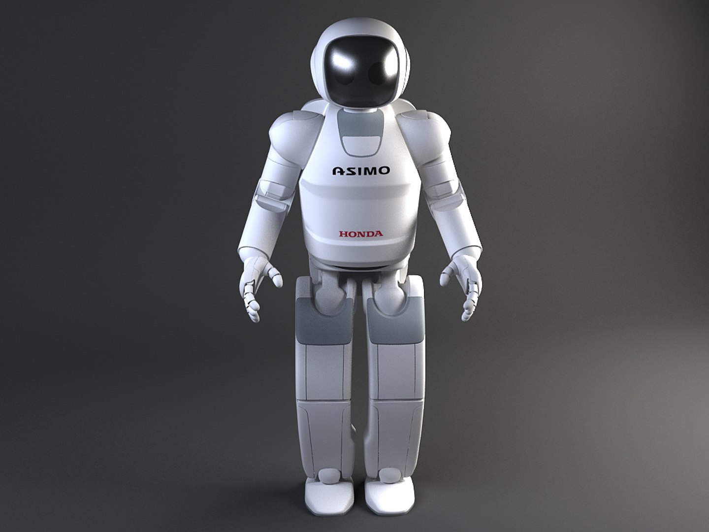 Honda Asimo Robot 3d Model