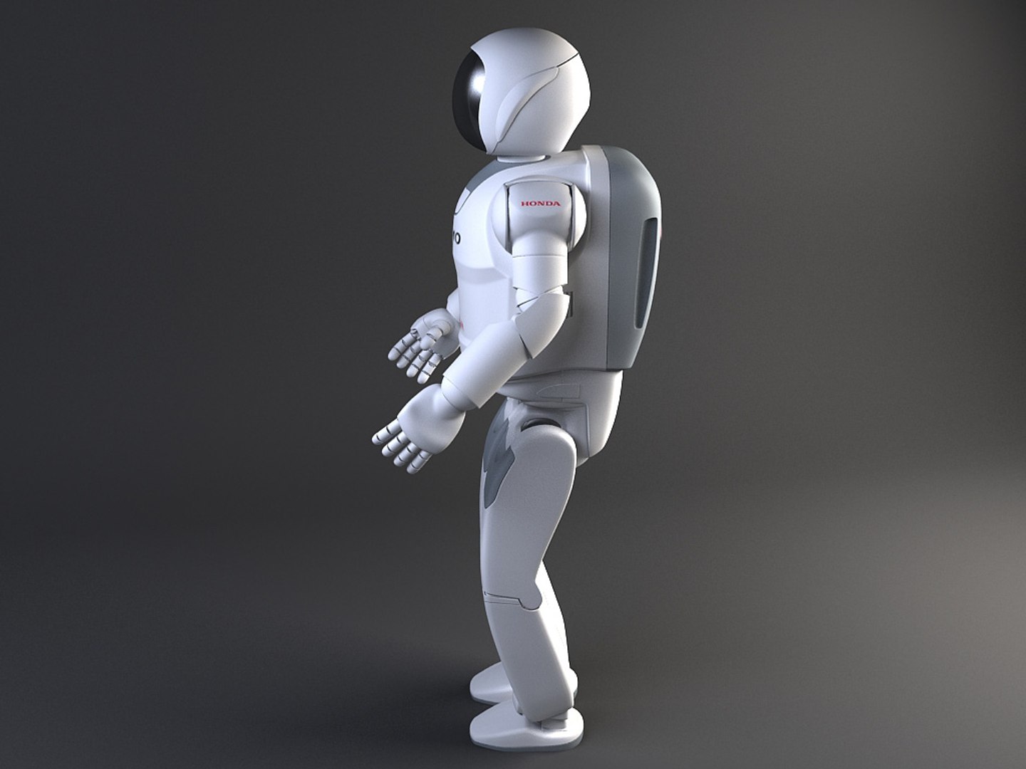 Honda Asimo Robot 3d Model