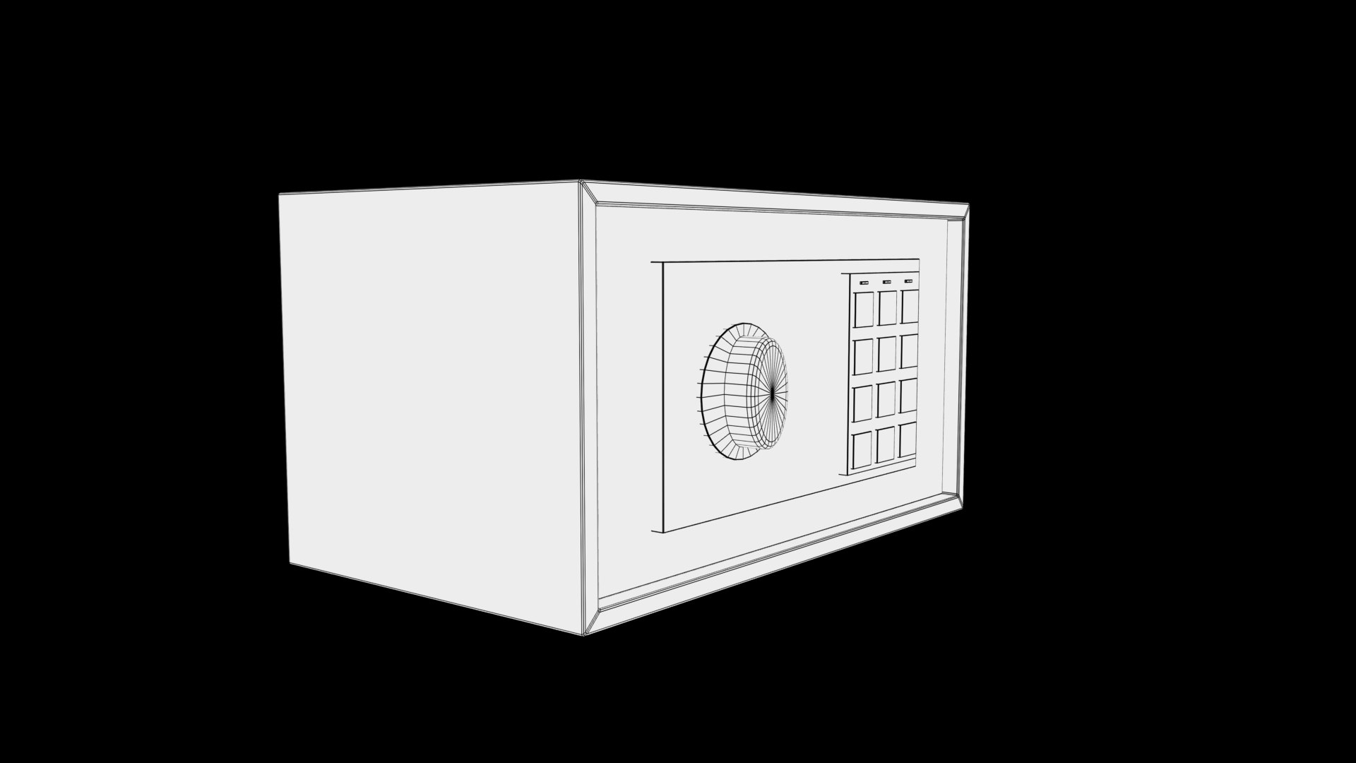3D Safe Locker Model - TurboSquid 1852913