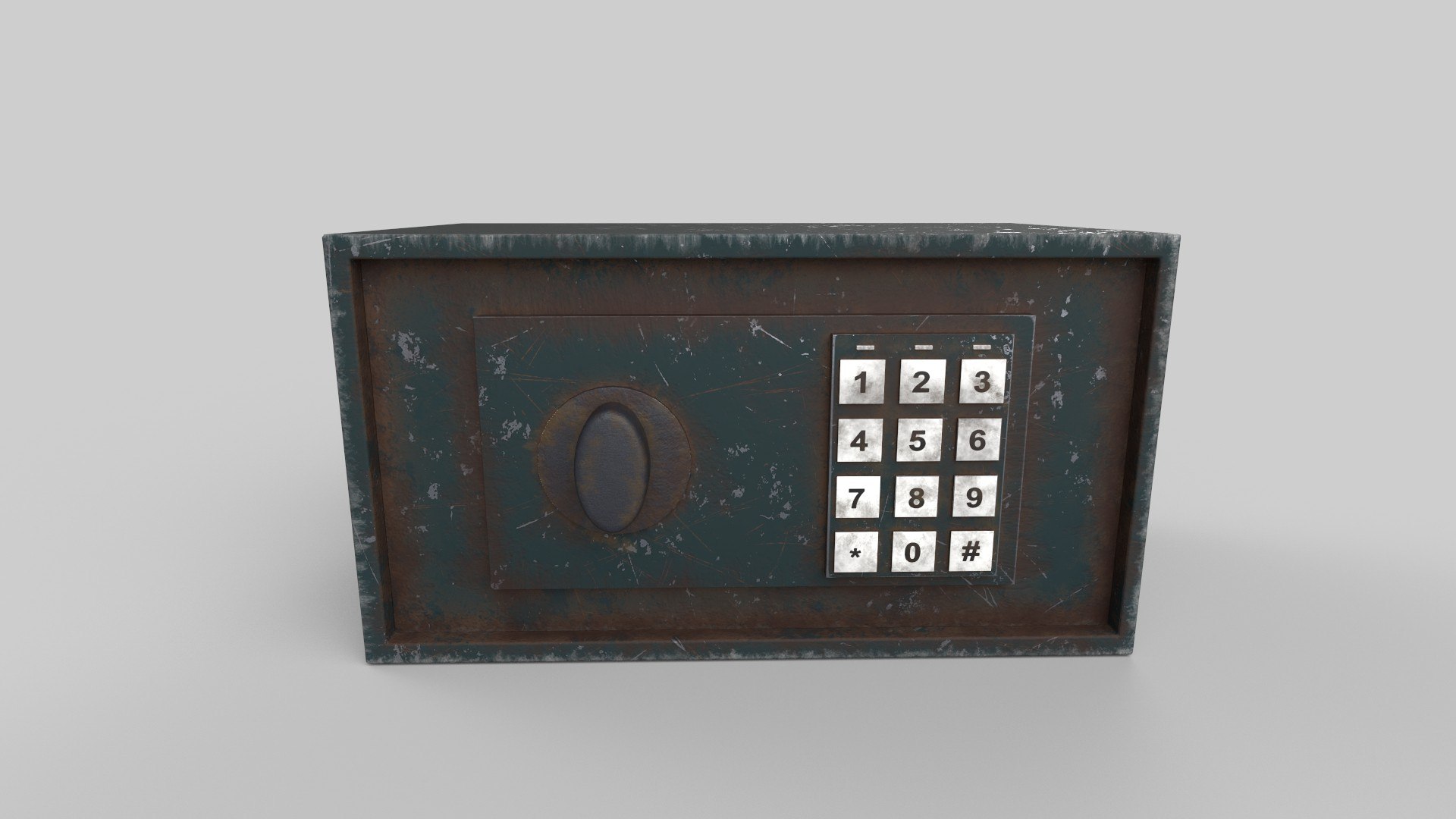 3D Safe Locker Model - TurboSquid 1852913