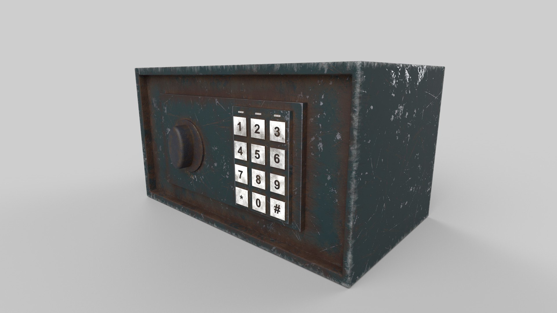 3D Safe Locker Model - TurboSquid 1852913