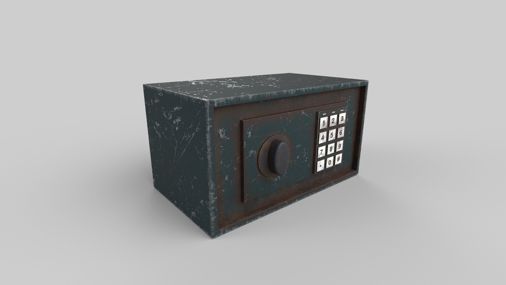 3D Safe Locker Model - TurboSquid 1852913