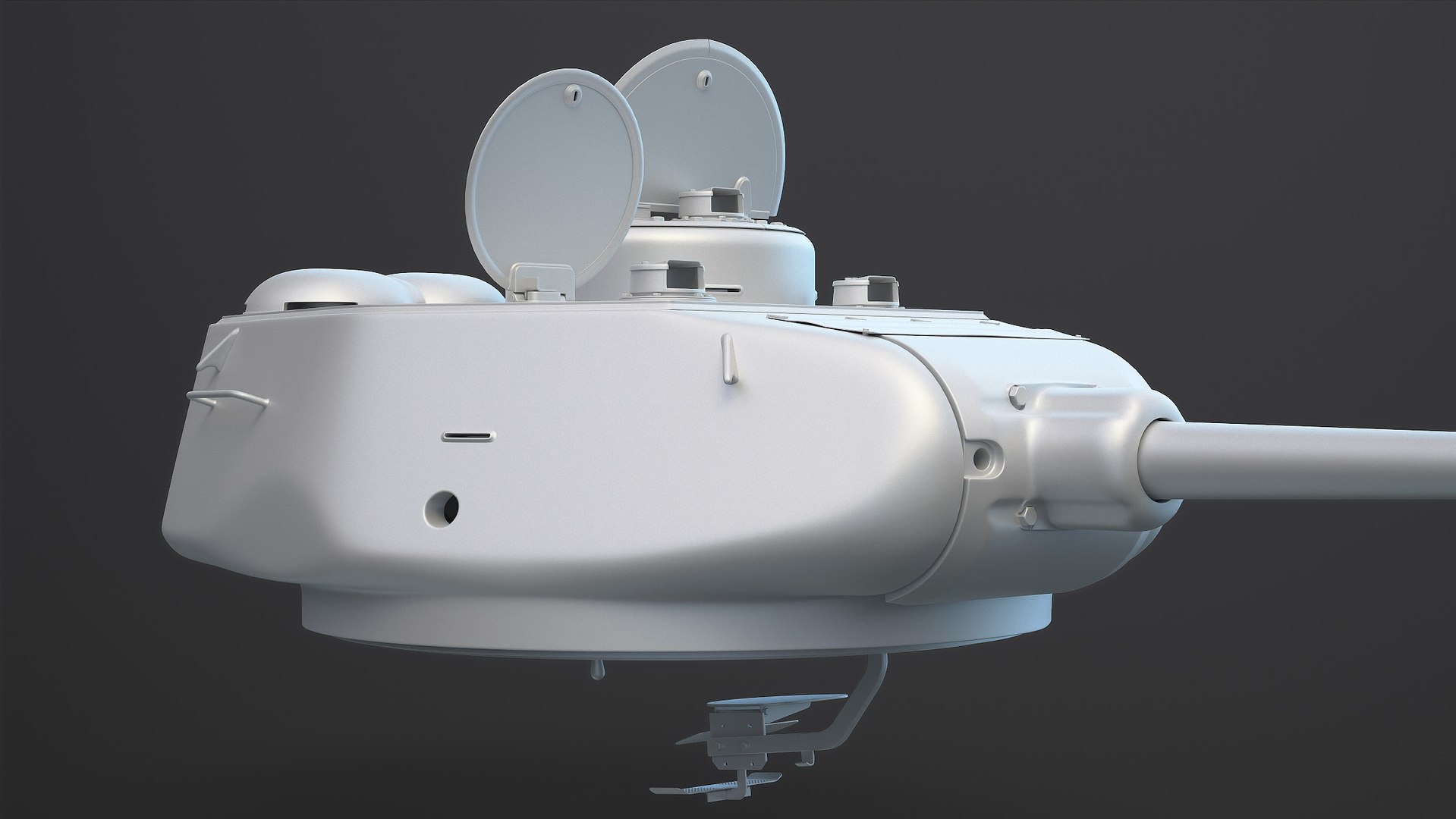 T-34-85 Turret High-Poly 3D Model - TurboSquid 1815994