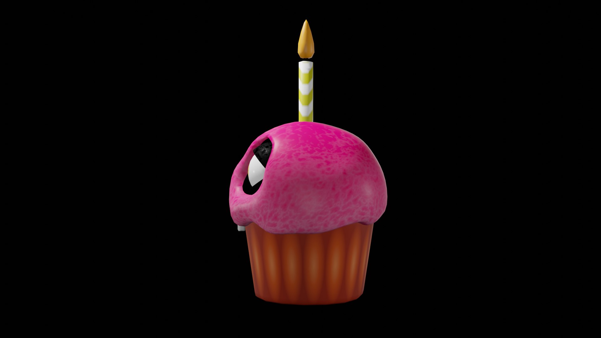 3D Fnaf 1 Cupcake Model - TurboSquid 2127061