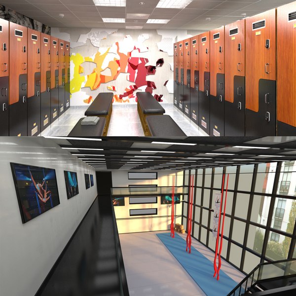 Locker Room 3D Models for Download | TurboSquid