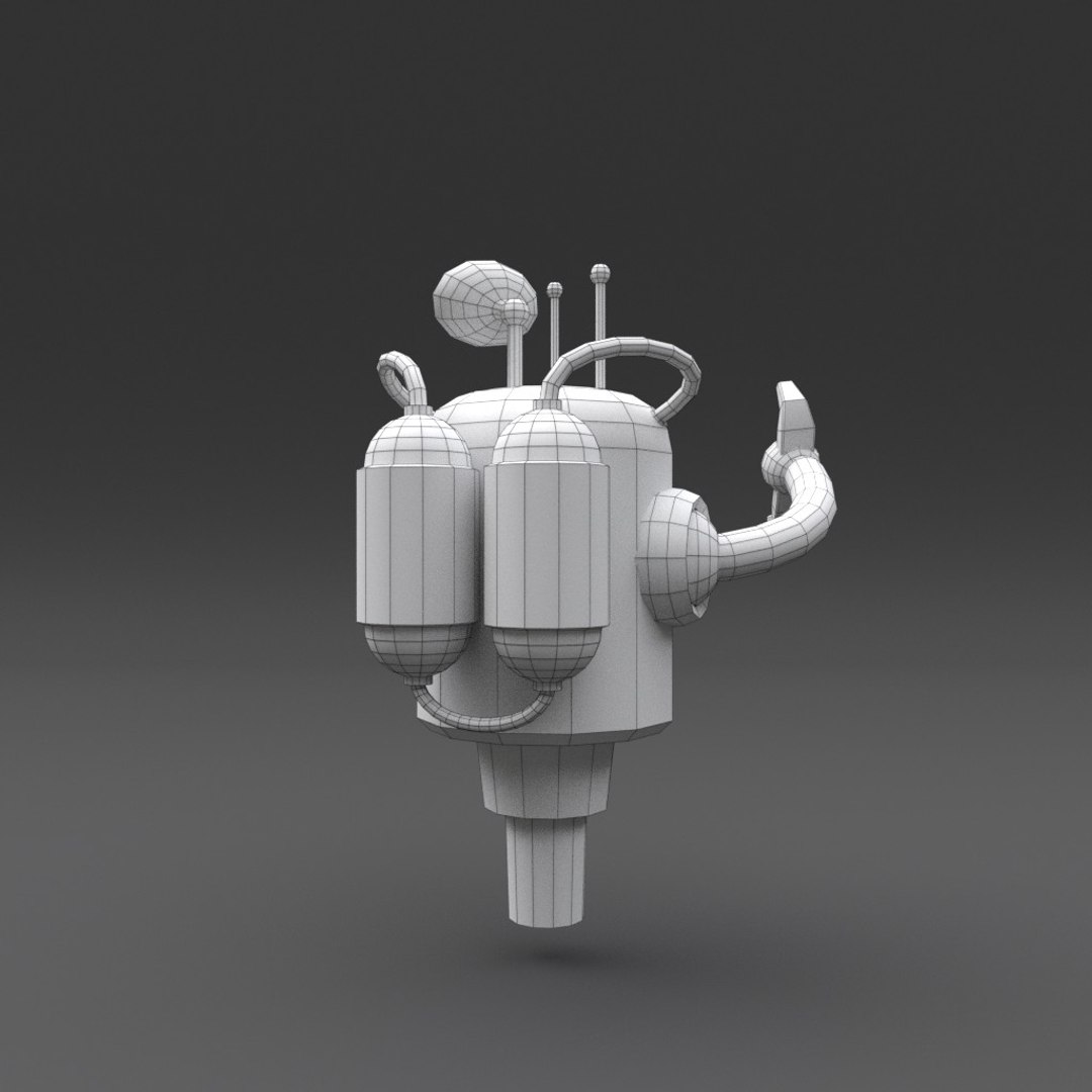 3D Robot Blender Rigged - TurboSquid 1288398